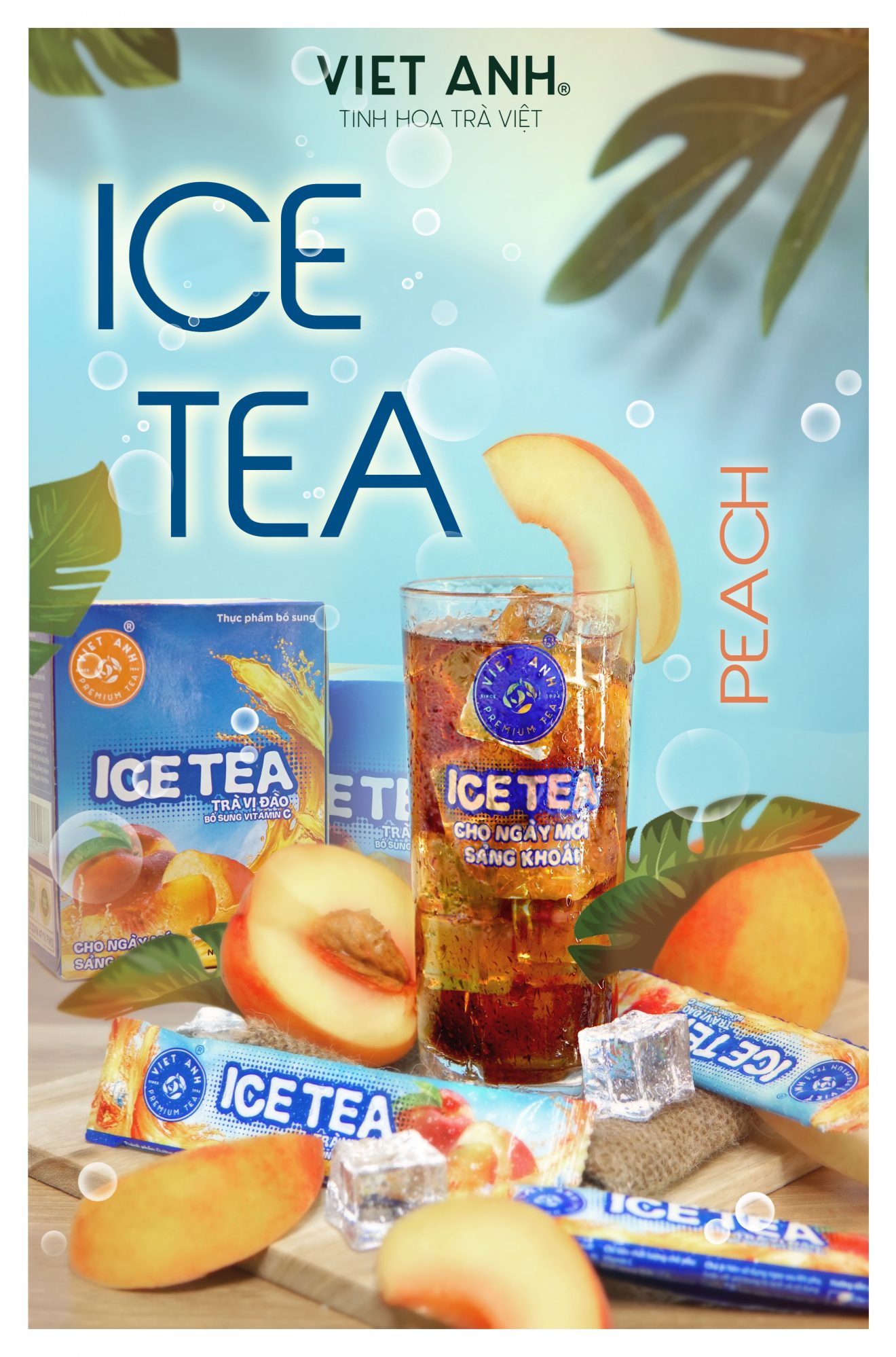 Trà ICE TEA Vị Đào